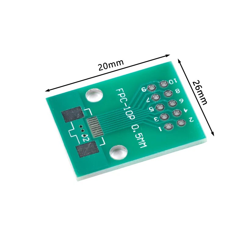 Переходная плата FPC 10P 26x20 мм