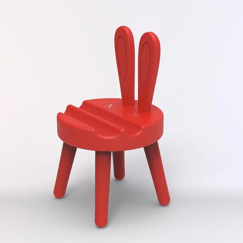 Детский стульчик-подставка для телефона Red