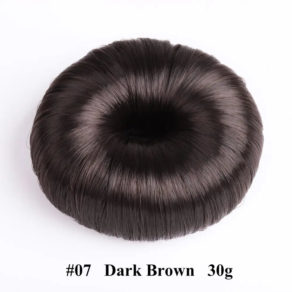 Донut для волос GUHEHARD, Dark Brown 07