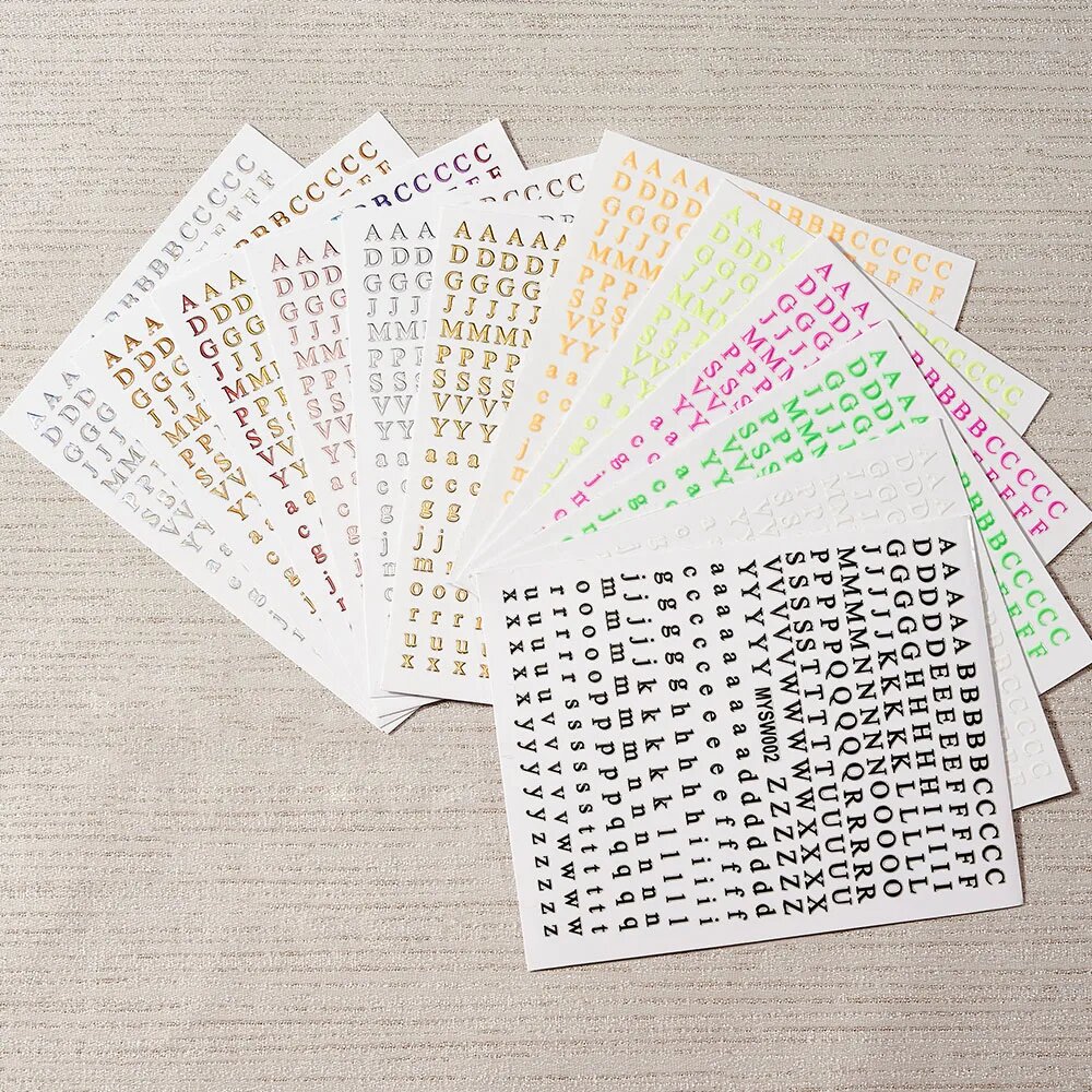 Наклейки для ногтей MAFANAILS, Цвет: 12pcs