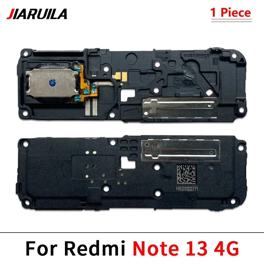 Громкий динамик для Xiaomi Redmi Note 13 Pro + Plus 4G 5G телефон Новый нижний Громкоговоритель зуммер кольцо гибкий кабель Запчасти
