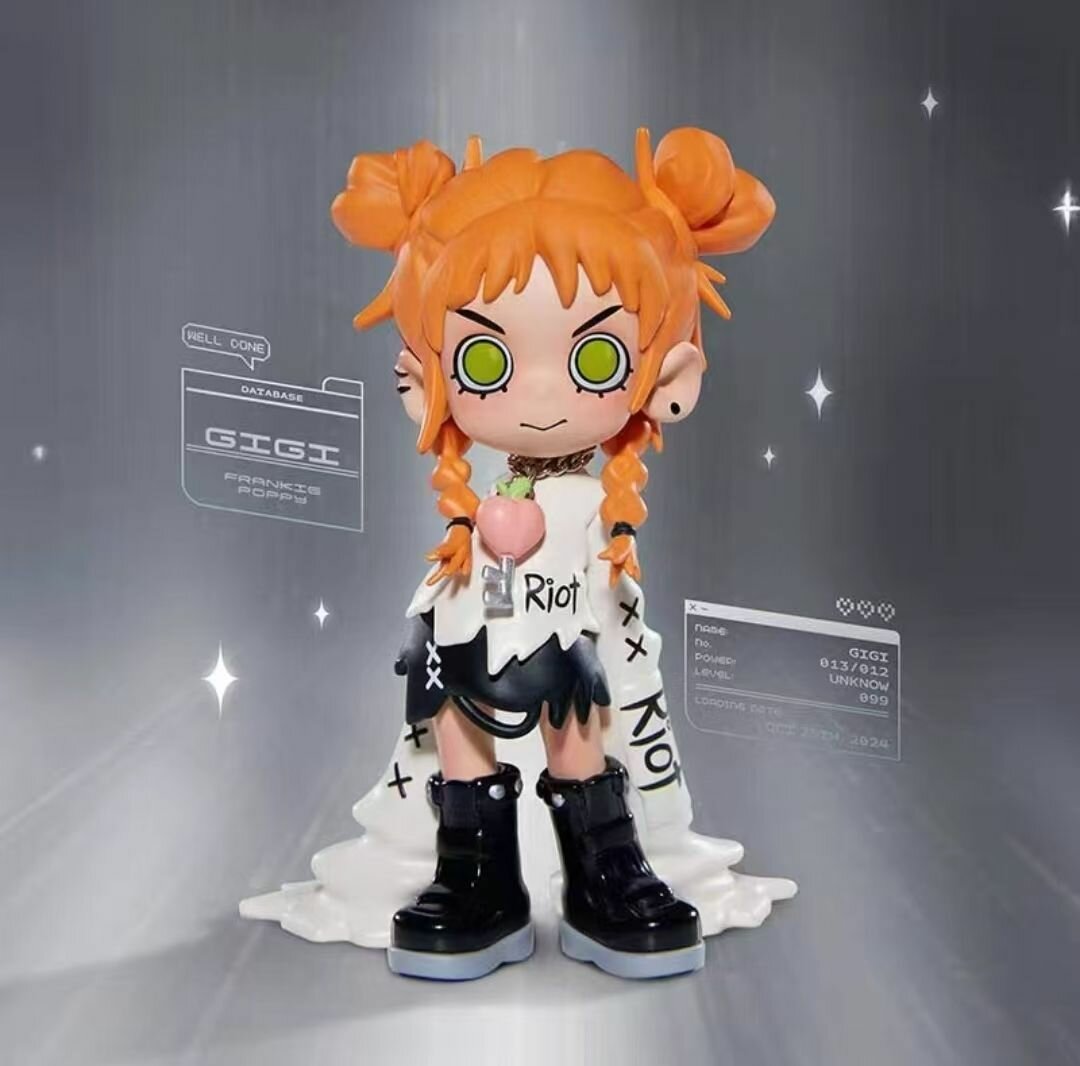 POP MART & Lil Peach Riot, Loading Series Small Sculptures, Коллекционные фигурки, Подарки