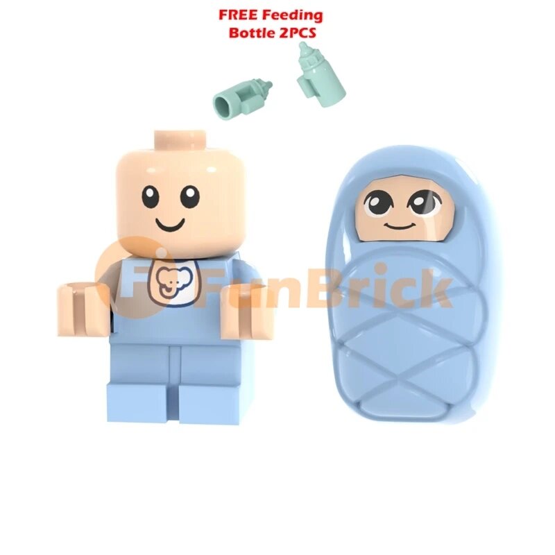 Детские строительные блоки MOC, 2PCS