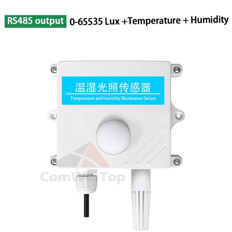 Датчик освещенности CWT-SL RS485 200000Lux 65535Lux CWT-SLTH-6W-S