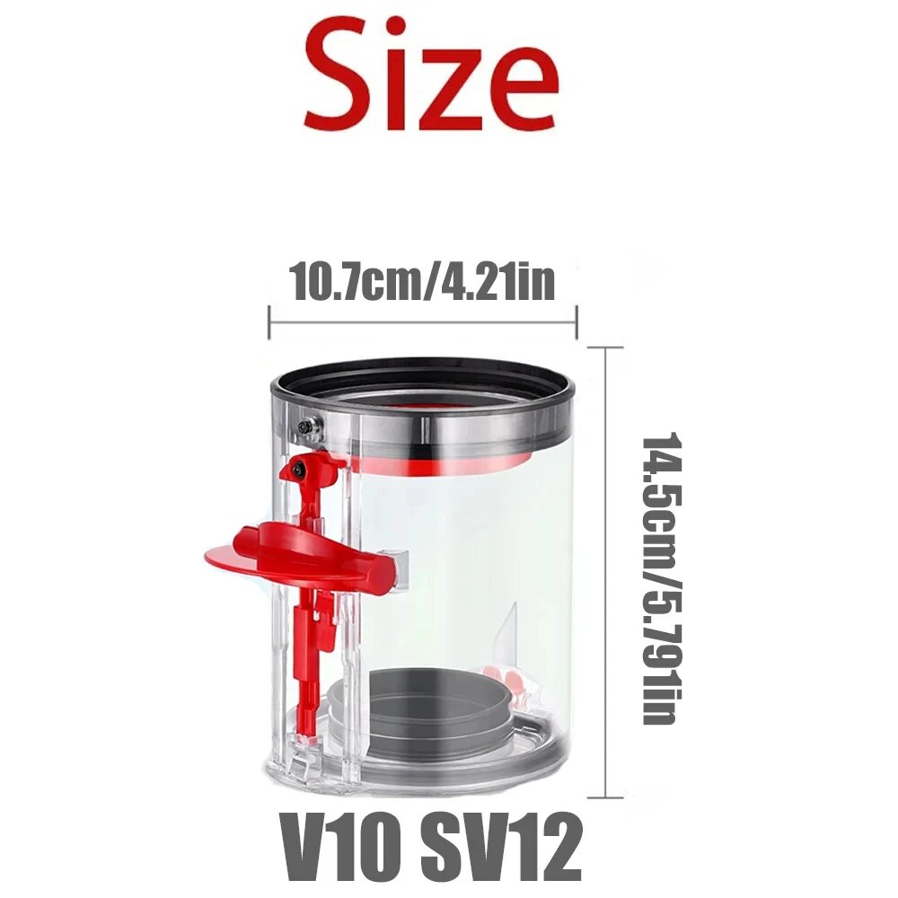 Сменные контейнеры для Dyson V10 SV12 V11 V15 SV14 SV15 SV22 V10 Small