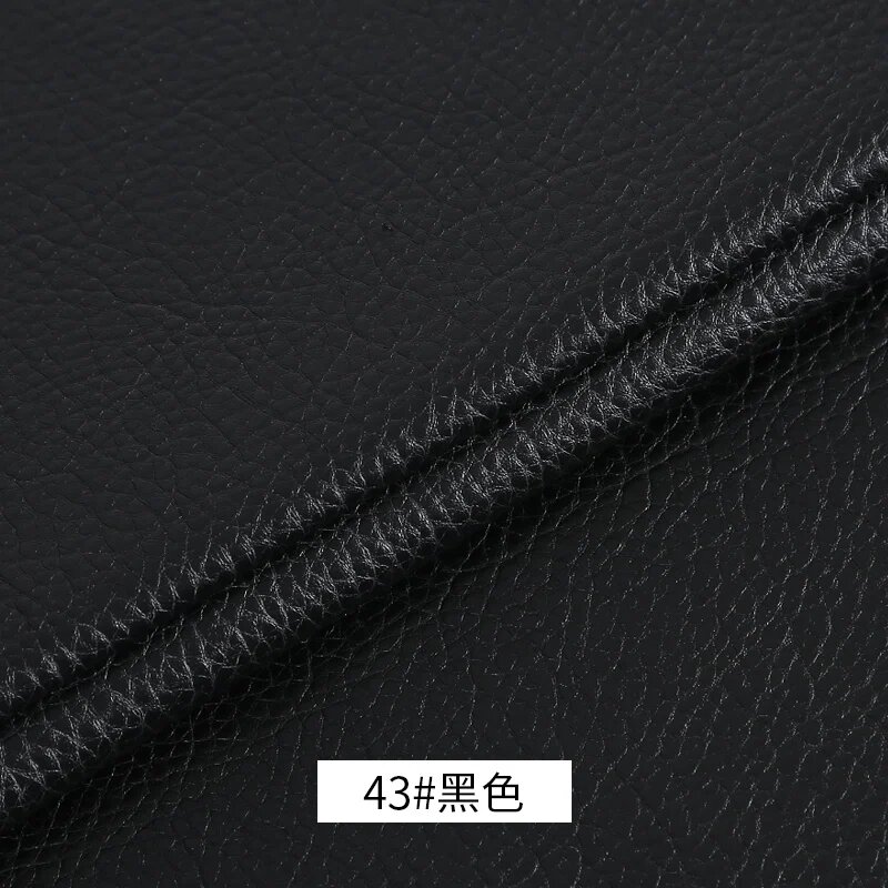 Искусственная кожа черная 20x120 см, 43 Black