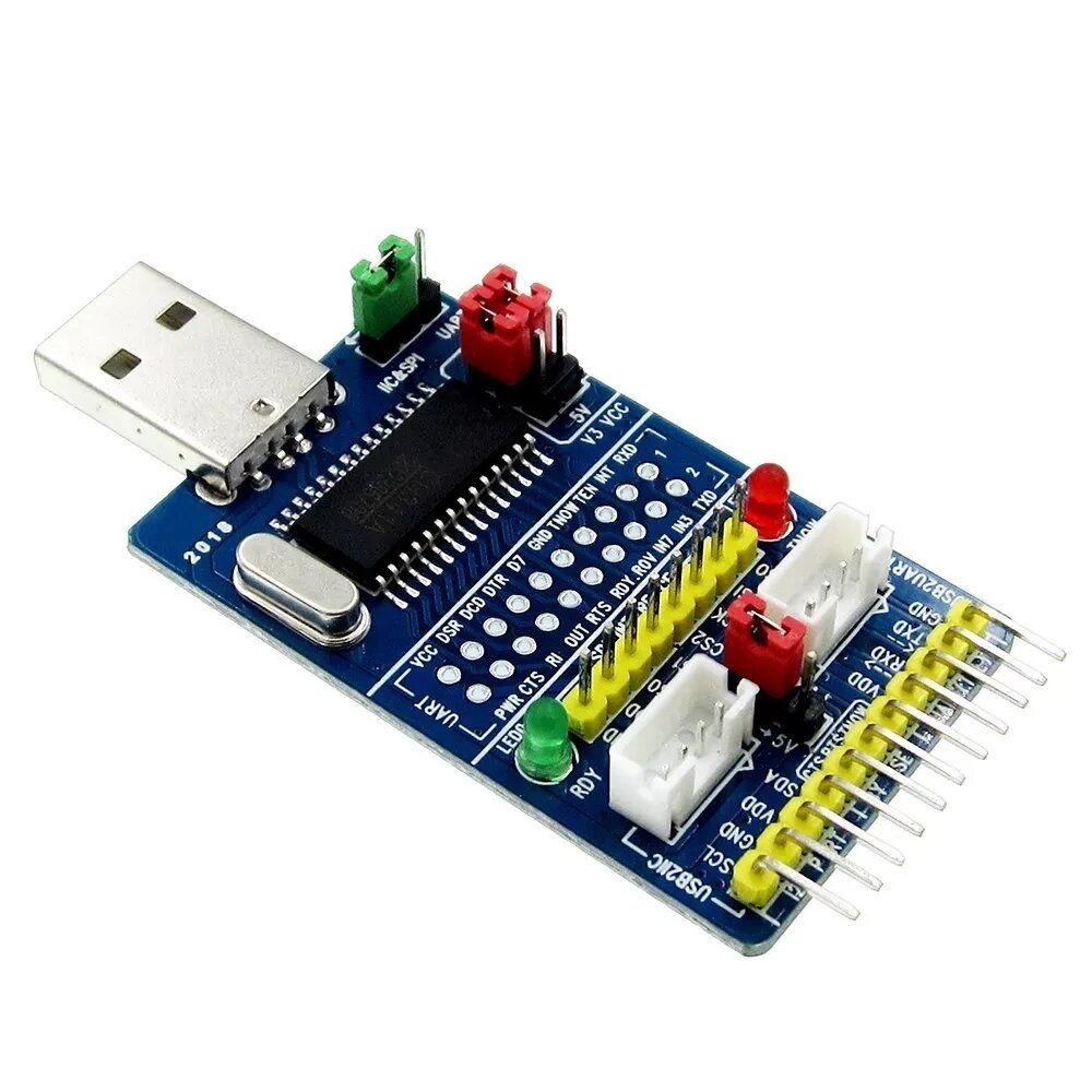 CH341A USB-SPI I2C IIC UART TTL ISP Модуль