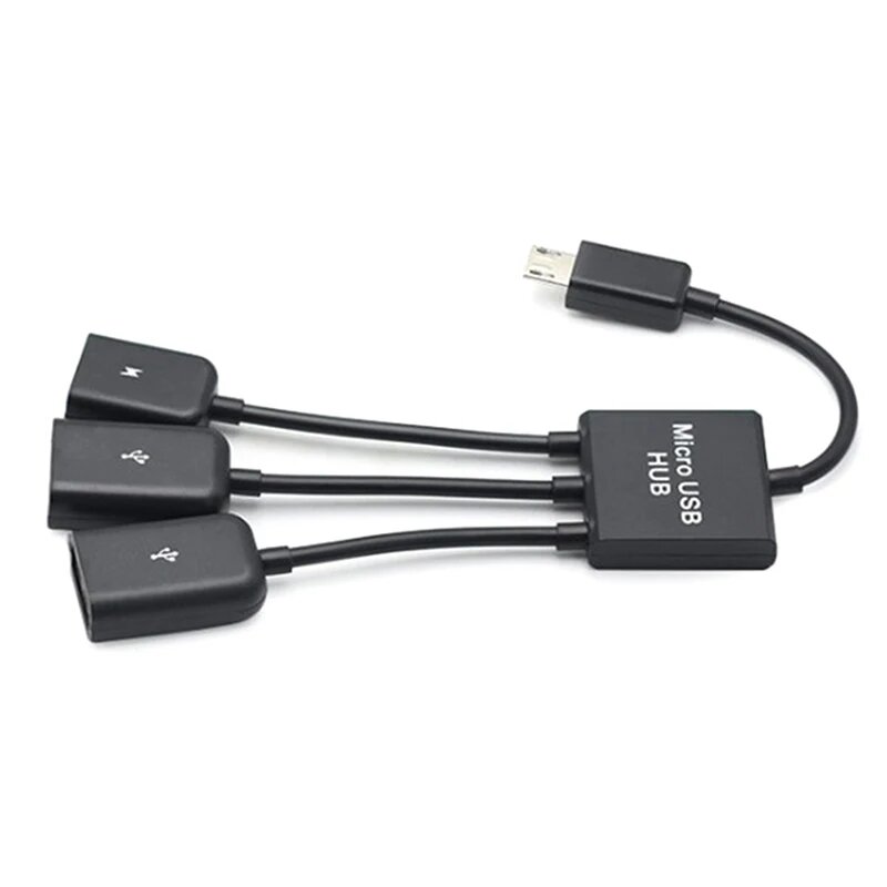 USB-хаб Micro USB, 3 порта — фото 1