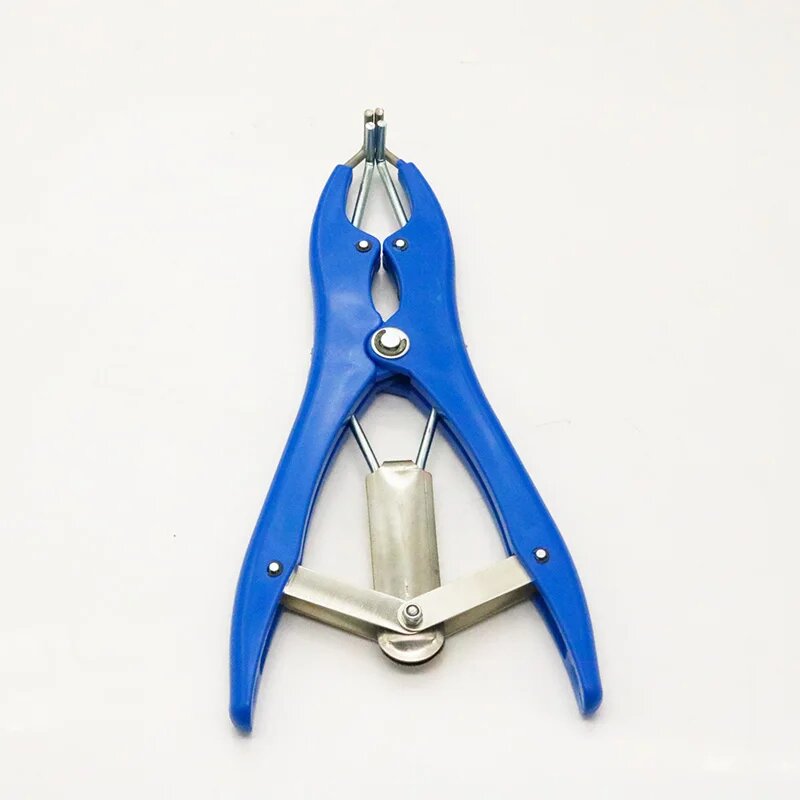 Пластиковые плоскогубцы для кастрации свиней, Синий, 1 Pliers