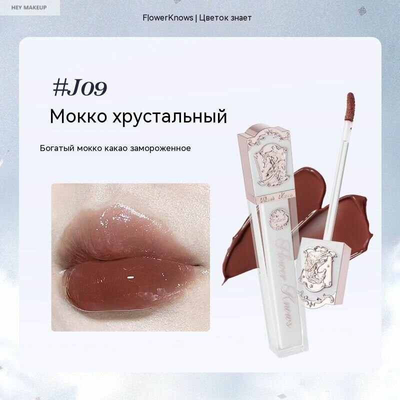 Flower Knows Unicorn Кристаллическая глазурь для губ
