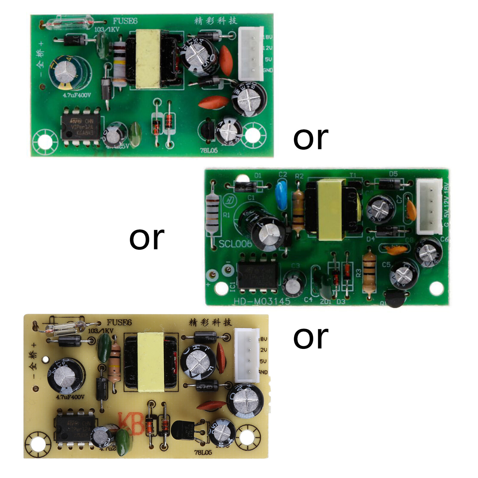 Плата Модуля Коммутационного питания Универсальной плиты 5V/12V/18V