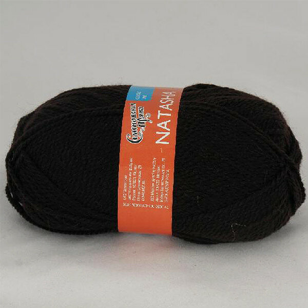 Пряжа Семеновская наташа ПШ 1443 махагон (5 мотков)