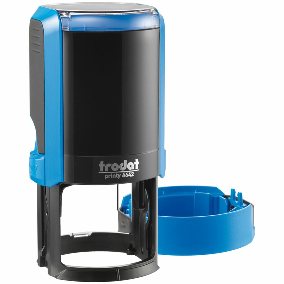 Оснастка для печати Trodat 4642 P4 (d=42мм, синий, с крышкой) (167069), 10шт.