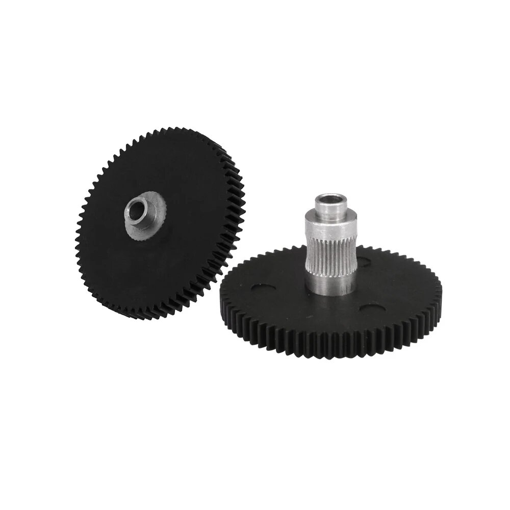 Экструдер для Sidewinder x1 с 66 зубцами из нержавеющей стали и пластика