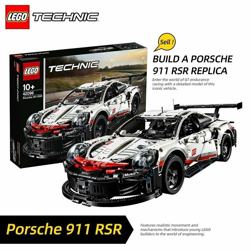 Mechanical Building Blocks 42096 Гоночный Porsche 911