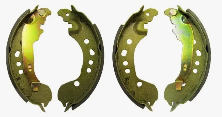 Колодки тормозные барабанные задние для а/м Lada Vesta Автореал