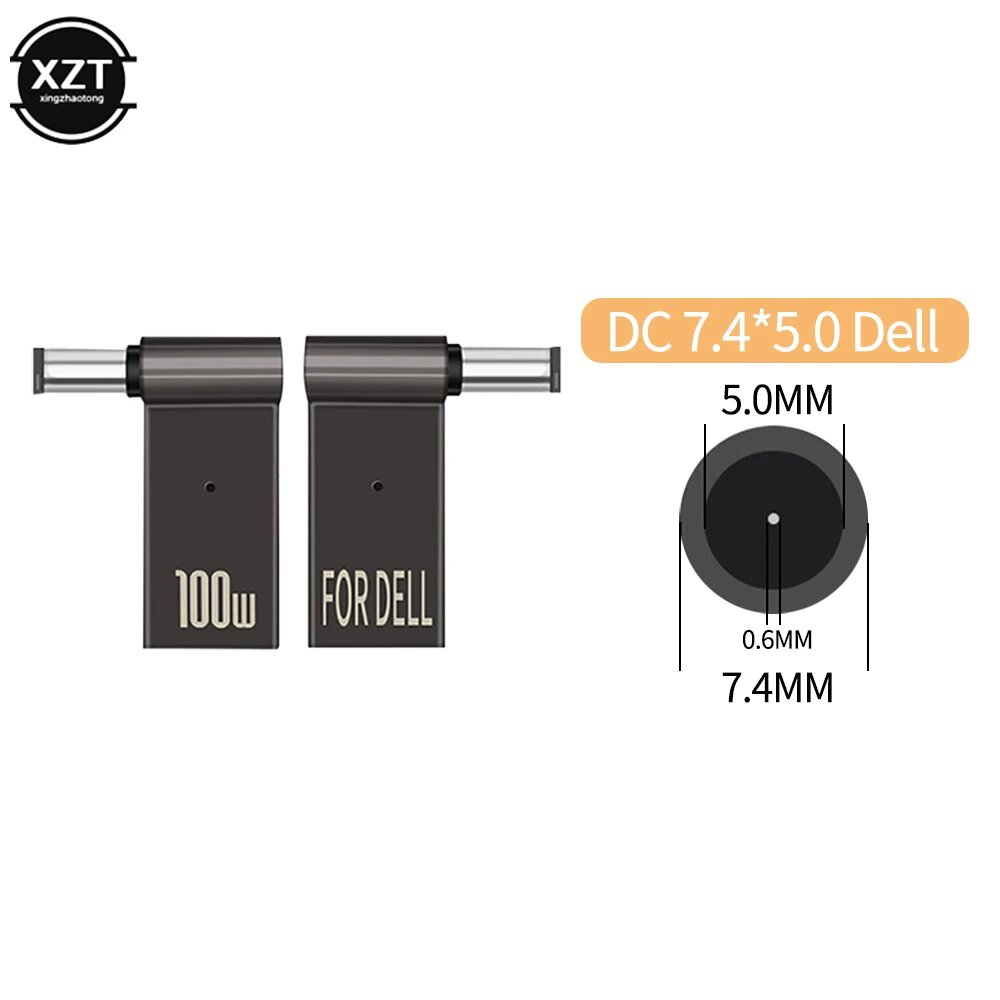 PD-конвертер 100W для ноутбуков Dell/HP/ASUS