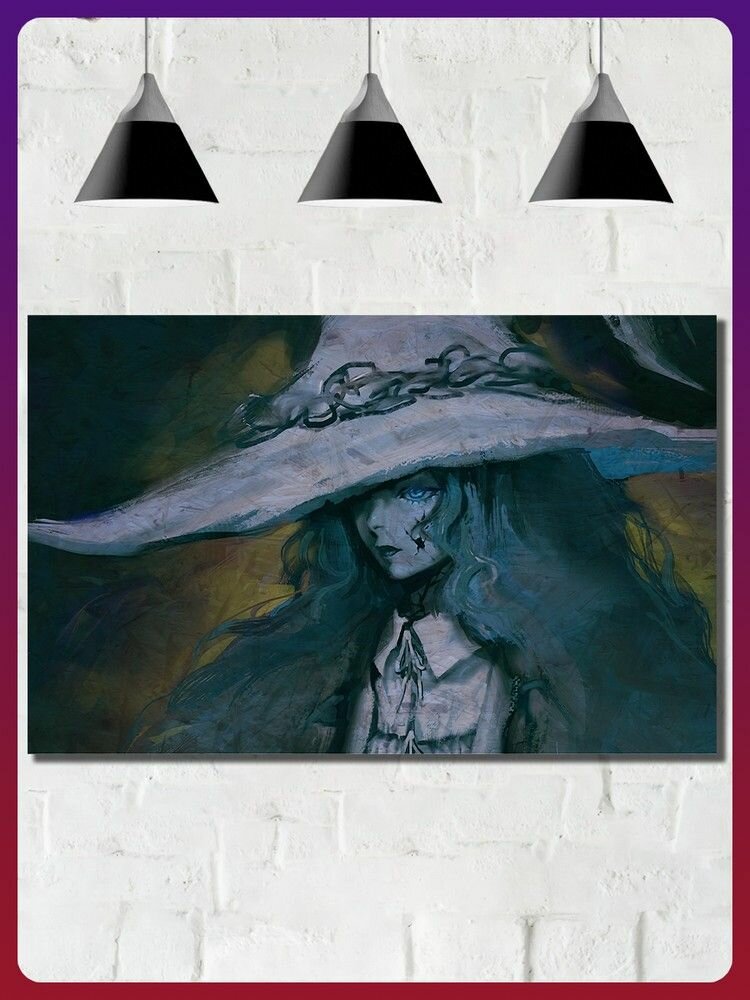 Картина интерьерная на рельефной доске Игры Dark Souls - 62412191