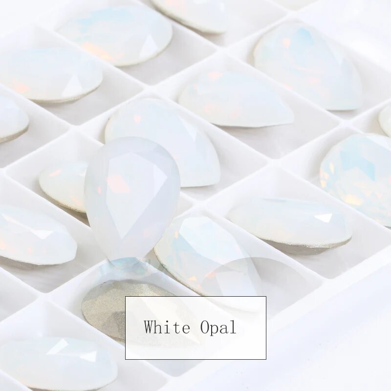 Стразы White Opal для рукоделия