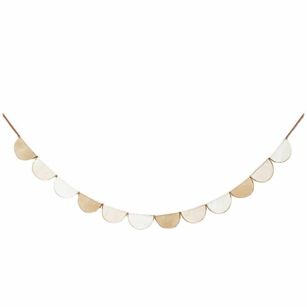 Флажки гирлянда хлопковые декоративные