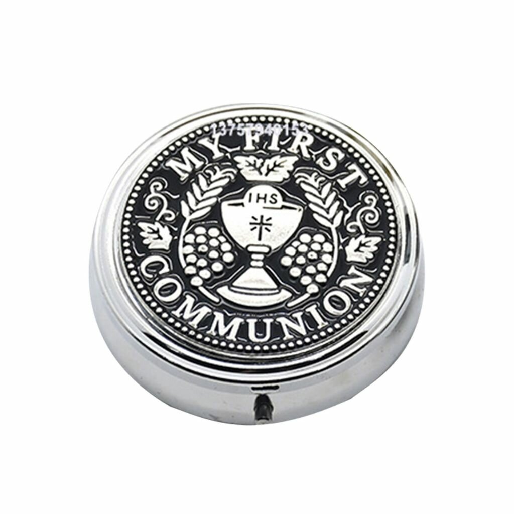 Коробка для причастия со Святым Граалем, Подарочная упаковка для четок-St. Бенедикт