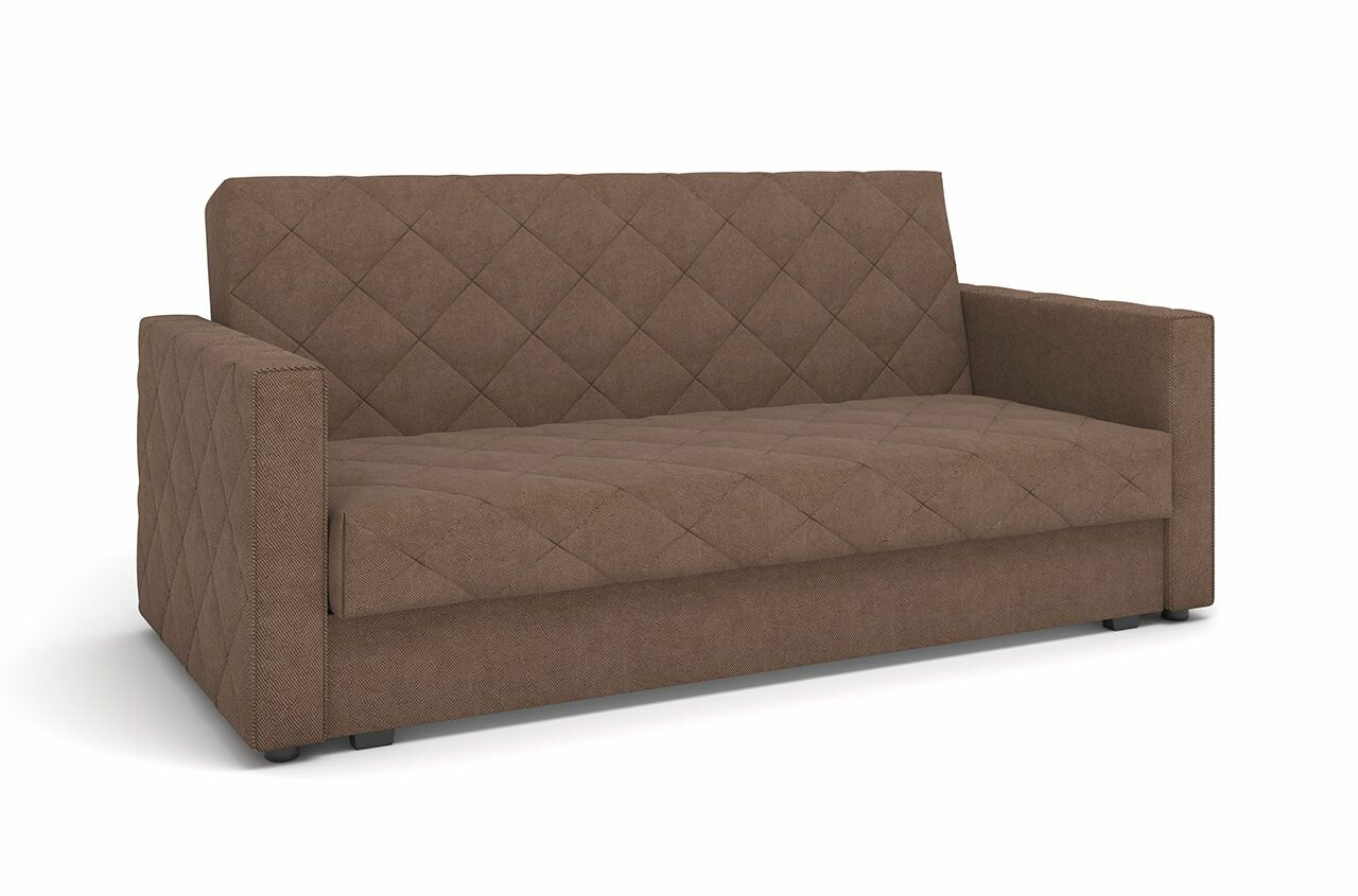 Прямой диван Клайд (TL) VERONA DARK BROWN 744 (K)