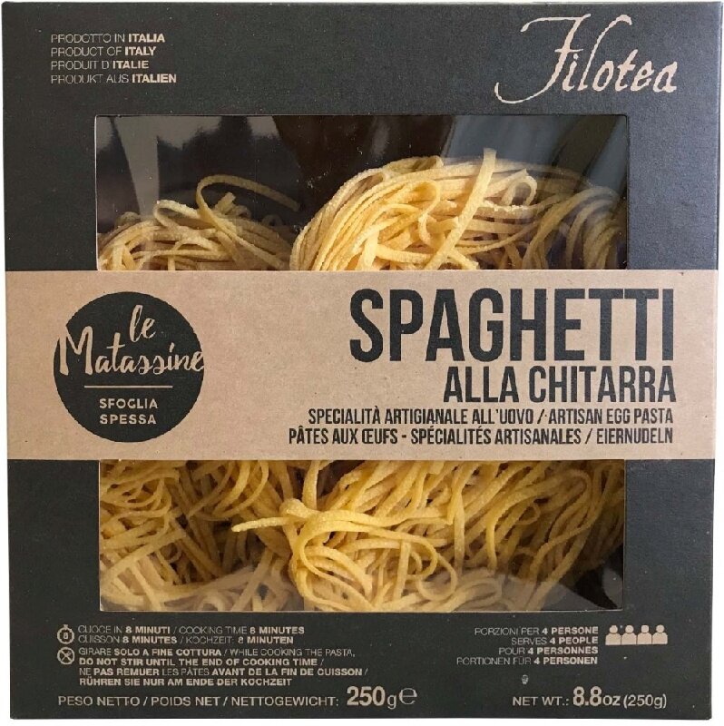 Паста FILOTEA Матассине Спагетти алла китарра /Matassini Spaghetti alla 250г