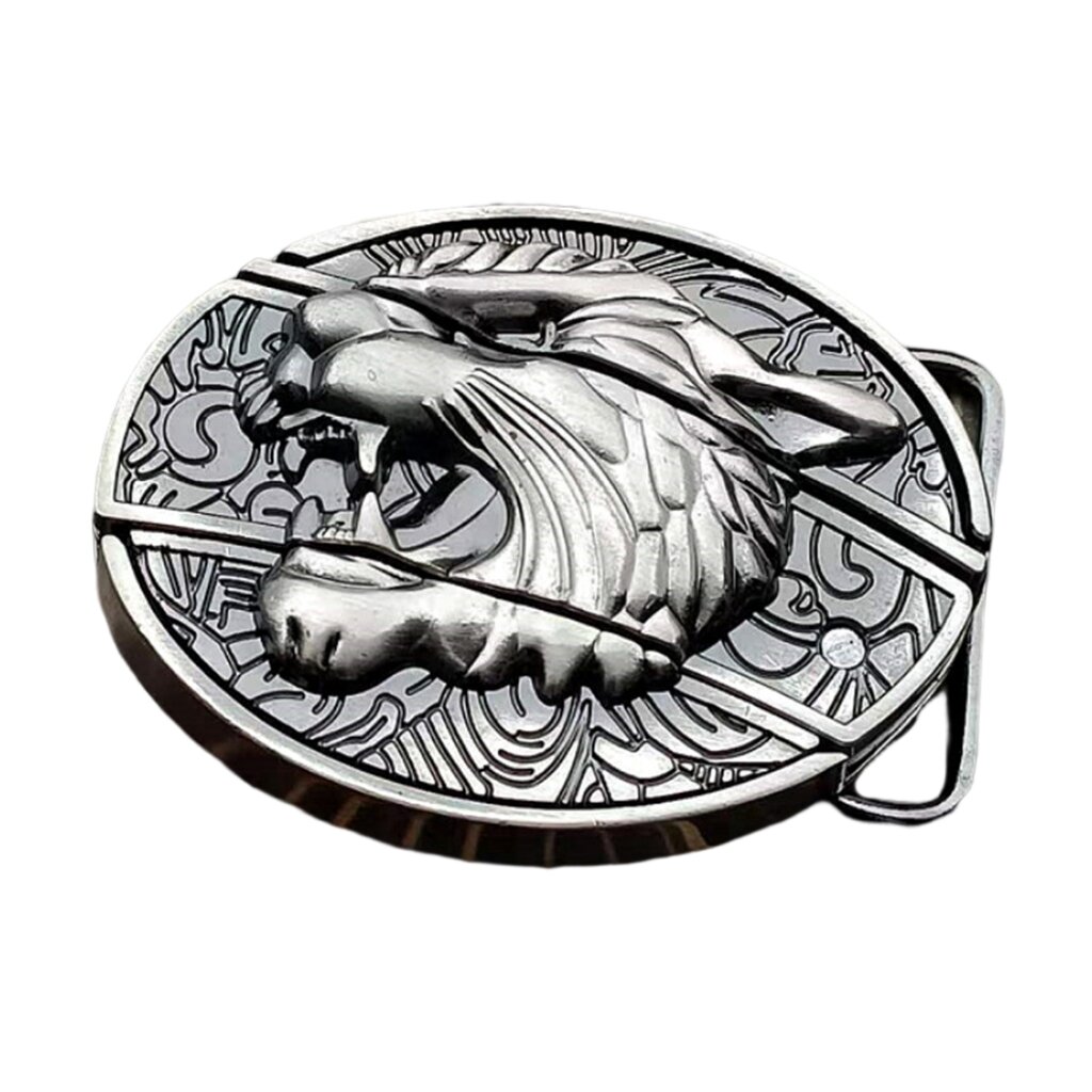 Золотая пряжка для ремня-Пряжка для тигрового ножа