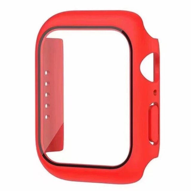Чехол для Apple Watch 8 7 6 SE 5 9 HUBANDE Красный, Series 7 8 9 45MM, 2 Red
