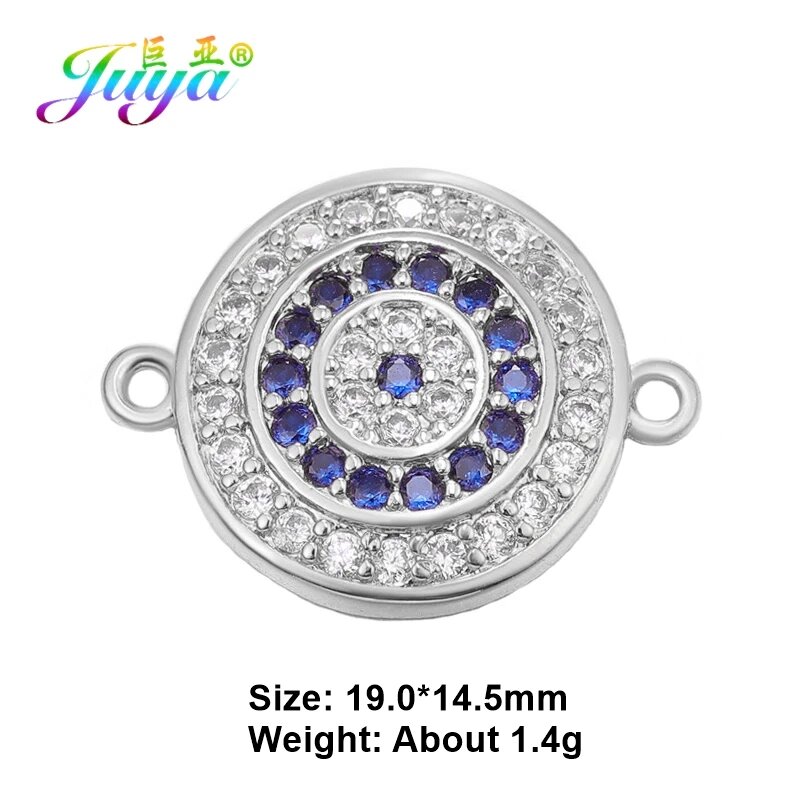 Juya подвеска "Око Фатима" с кристаллами, White Gold