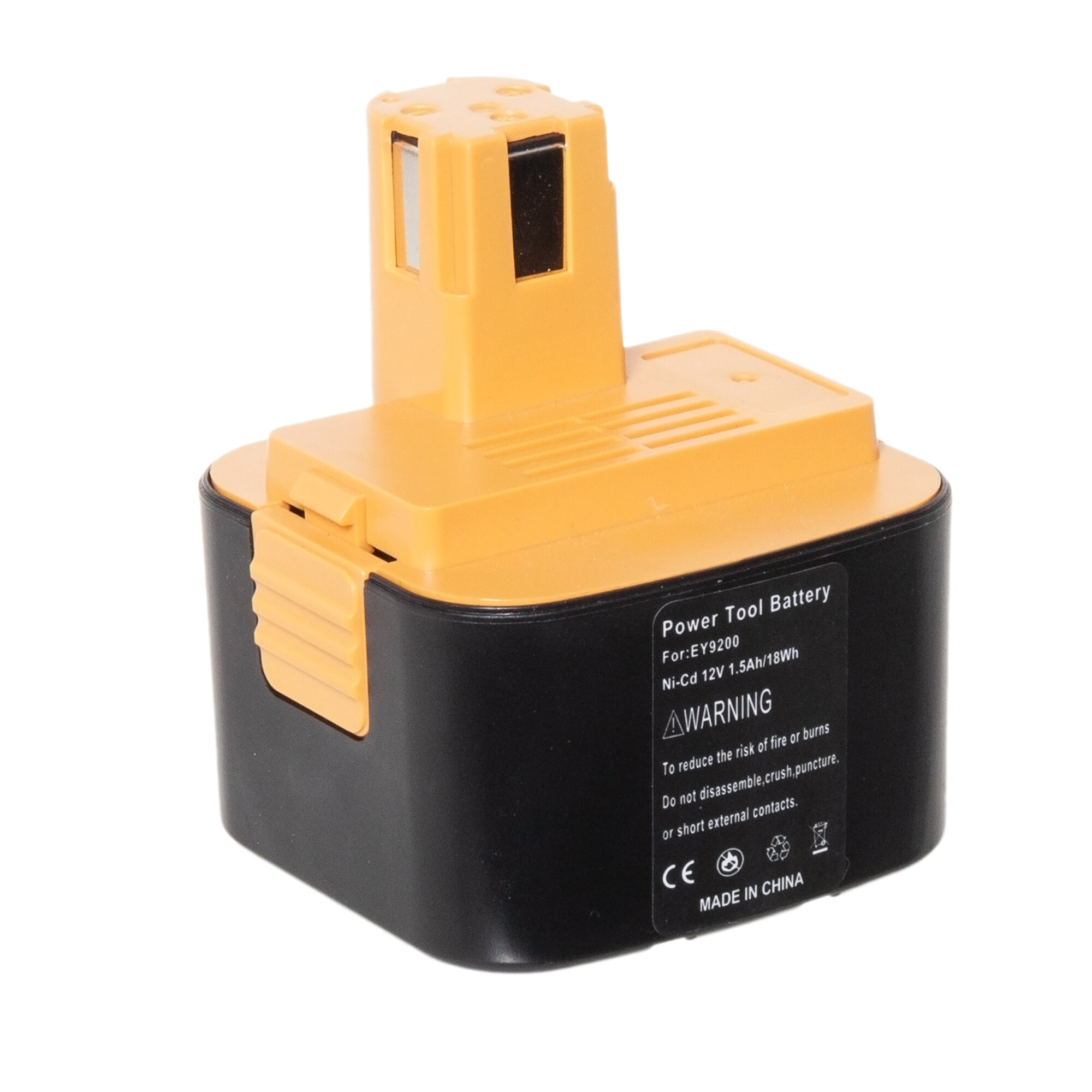 Аккумулятор 12V для шуруповерта Panasonic EY6407 / Panasonic EY7202GQW / Panasonic EY6405 / Panasonic EY6406 / Panasonic EY3502FQMKW / Panasonic EY3503FQWKW / Panasonic EY3550DQG / EY9001 / EY9201 / EY9005B - 1500mAh