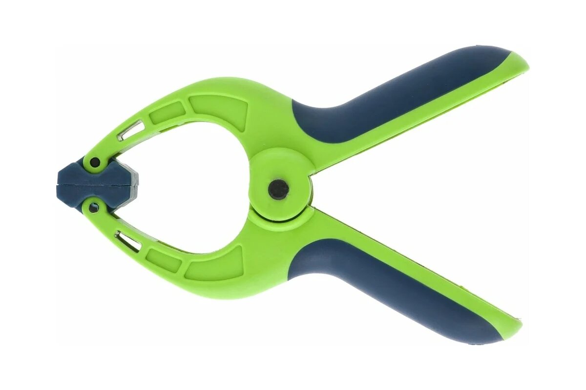 СИБРТЕХ 20784 клещеобразная струбцина 2-х комп корп, рукоятки, усиленная пружина, 1-5/8