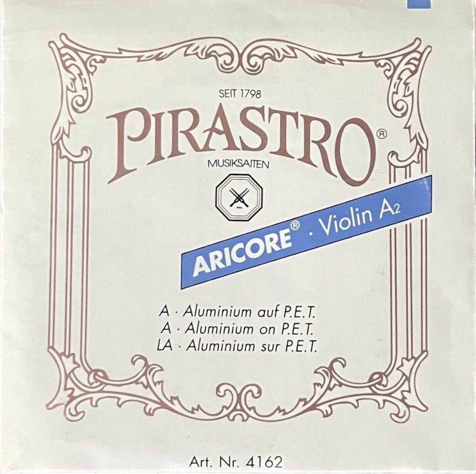 Струна скрипичная А(ЛЯ) Aricore среднего натяжения (mittel), Pirastro, 416221