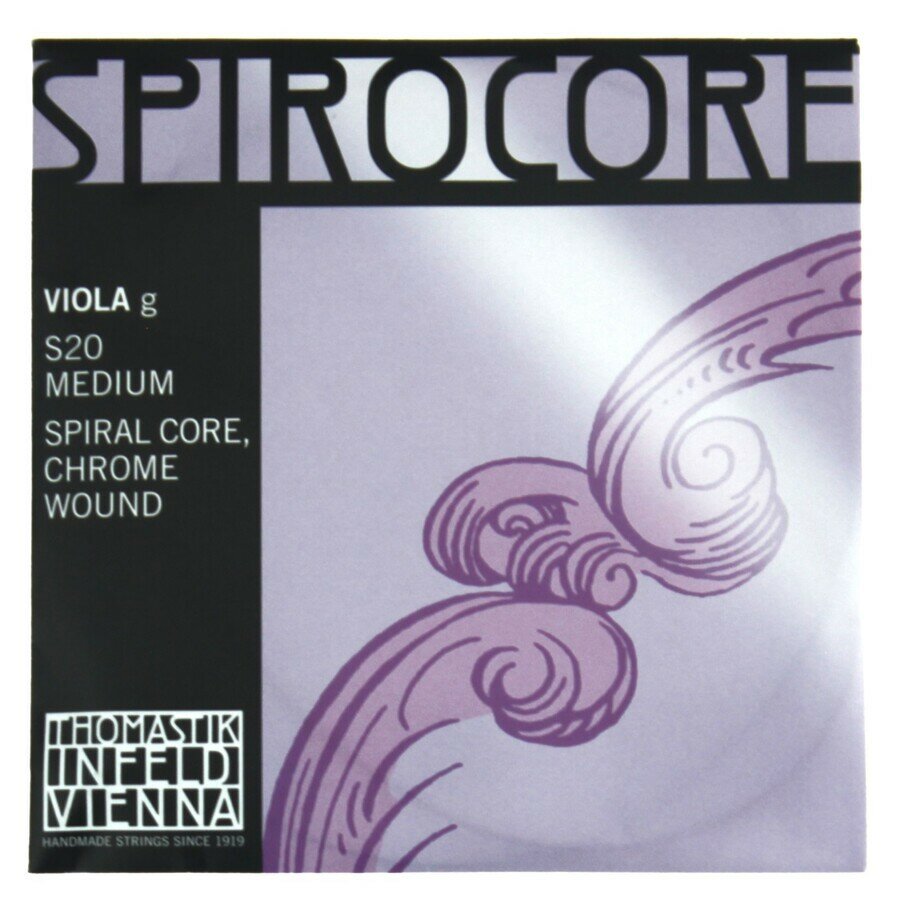Струна альтовая S20 G(соль) Spirocore среднего натяжения, Thomastik