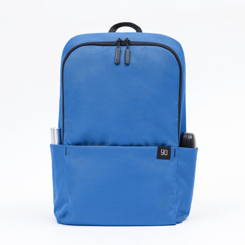 Рюкзак городской для ноутбука и планшета NINETYGO Tiny Lightweight Casual Backpack синий / Сумка туристическая женская, мужская, для подростков и школы