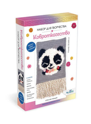 Набор для творчества (Origami) Ковроткачество Милая панда (07087)