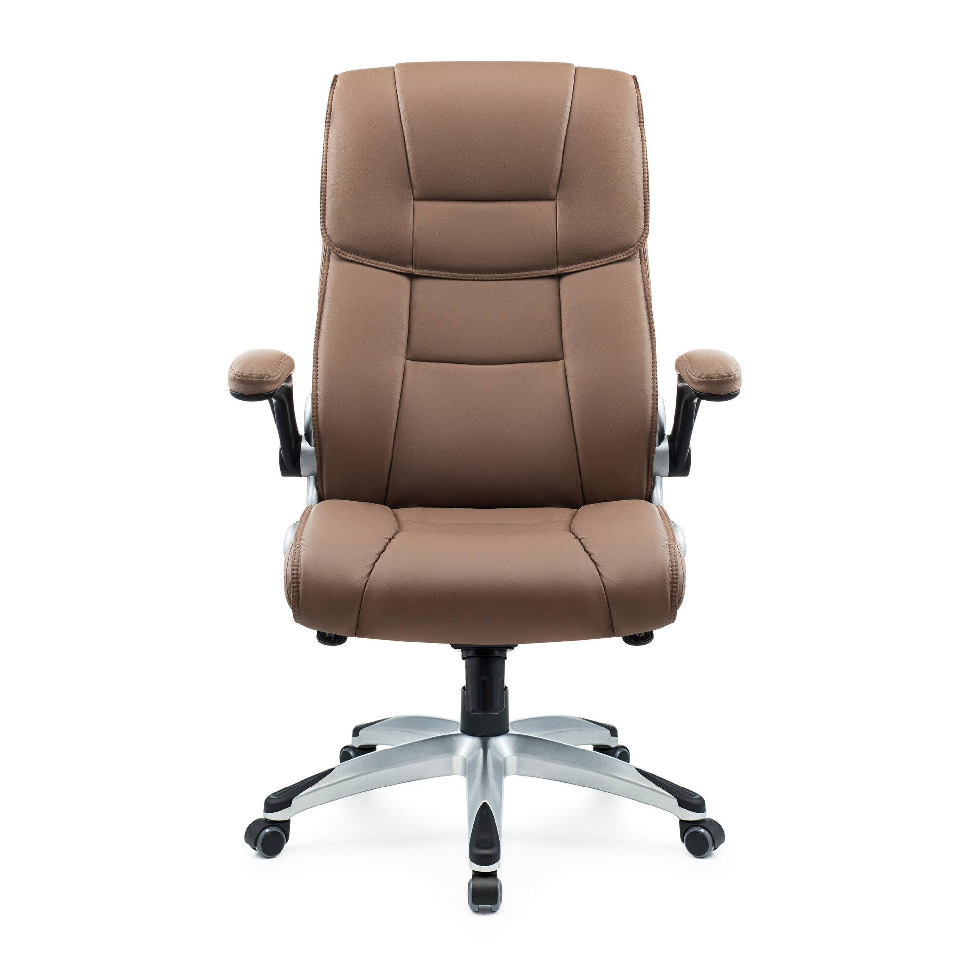 Кресло компьютерное 2110H "Nickolas" Эко кожа, цвет латте, latte