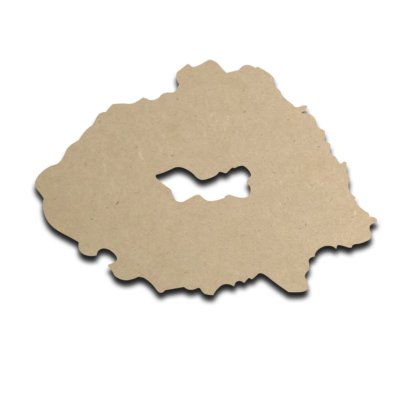 Заготовка для декорирования "Срез камня" 35х24 см из ХДФ толщиной 3мм (мегасупер)