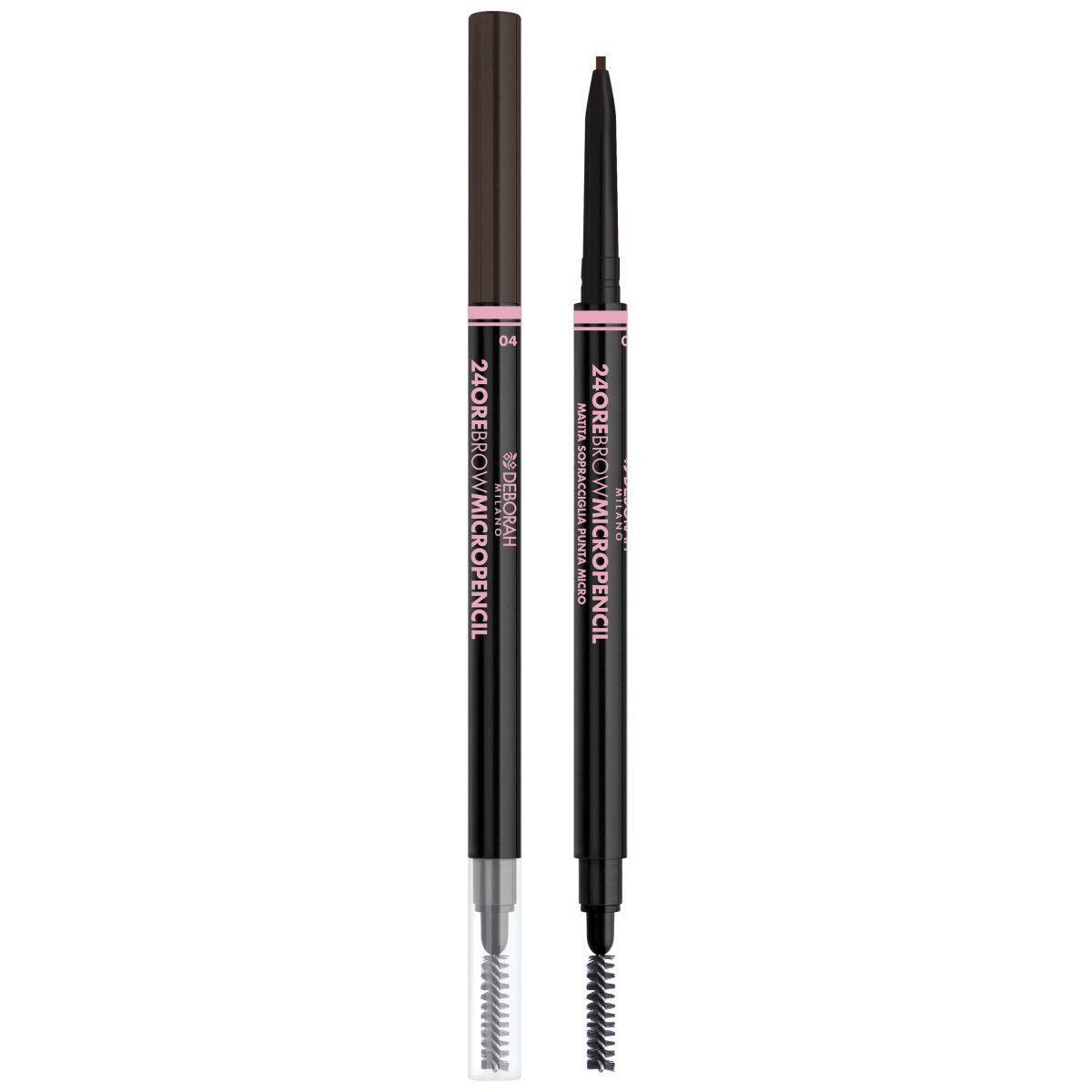 Карандаш для бровей, Deborah Milano, 24Ore Brow Micropencil, тон 04, 0,1 г