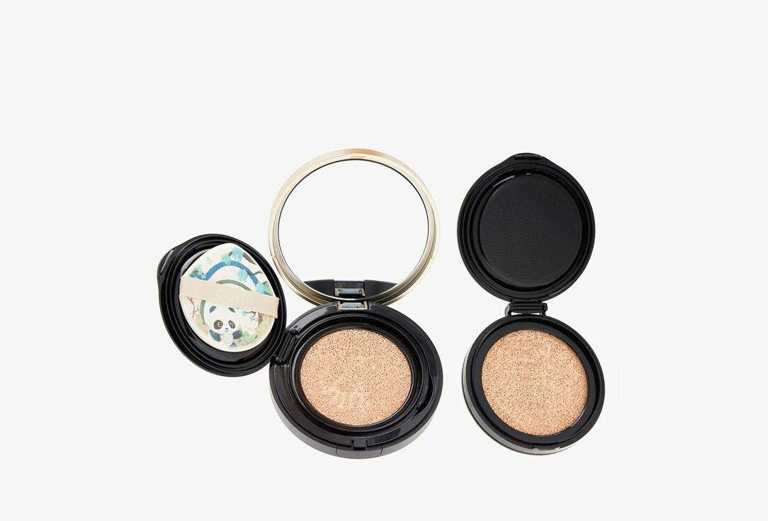 Увлажняющий ВВ крем-кушон для лица CATKIN PANDA LAND COVERAGE 30 г 03, Бежевый