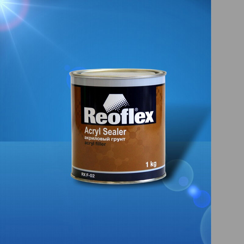 Грунт 1К серый акриловый REOFLEX (1кг)