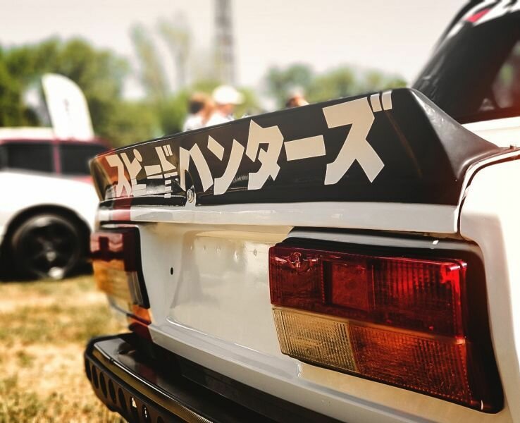 Спойлер ducktail ваз 2105, 2107, шагрень