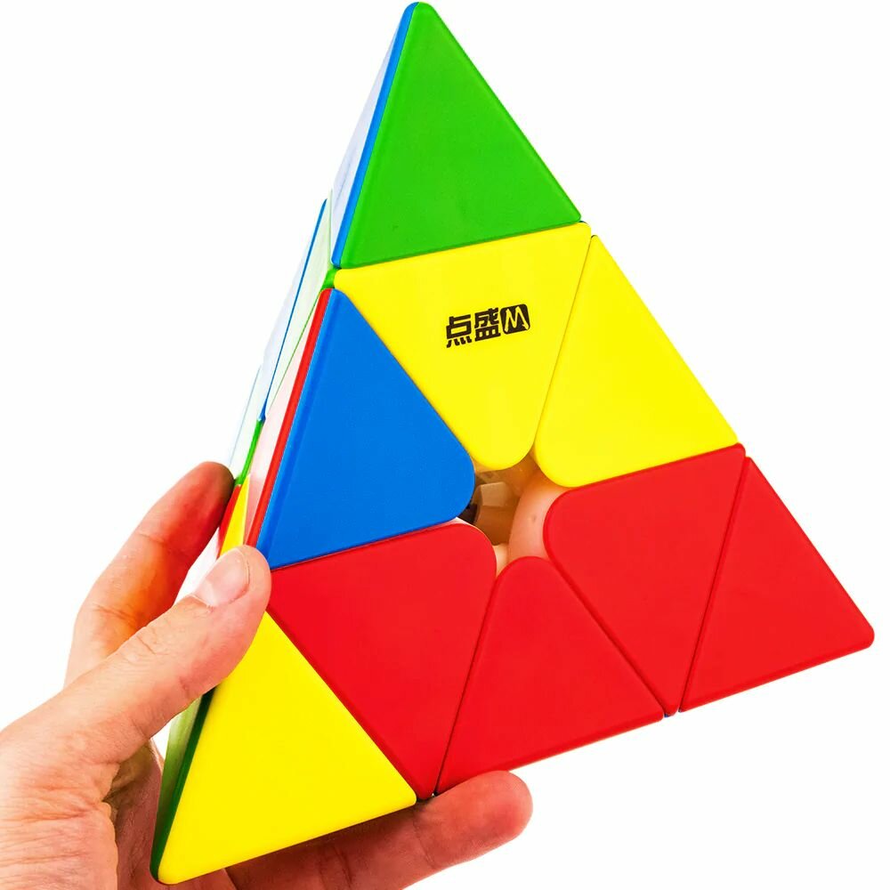 Пирамидка рубика / Diansheng Googol Pyraminx Magnetic 19.5cm / Большая
