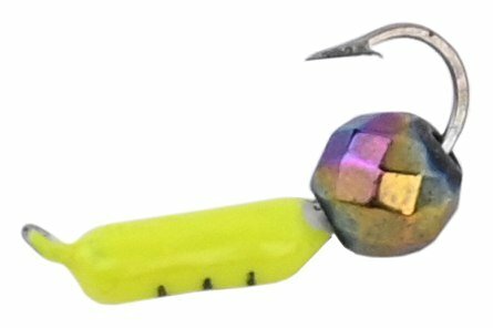 Wormix Столбик хамелеон шарик лимонный №2 0,5 г мормышка для ловли на льду