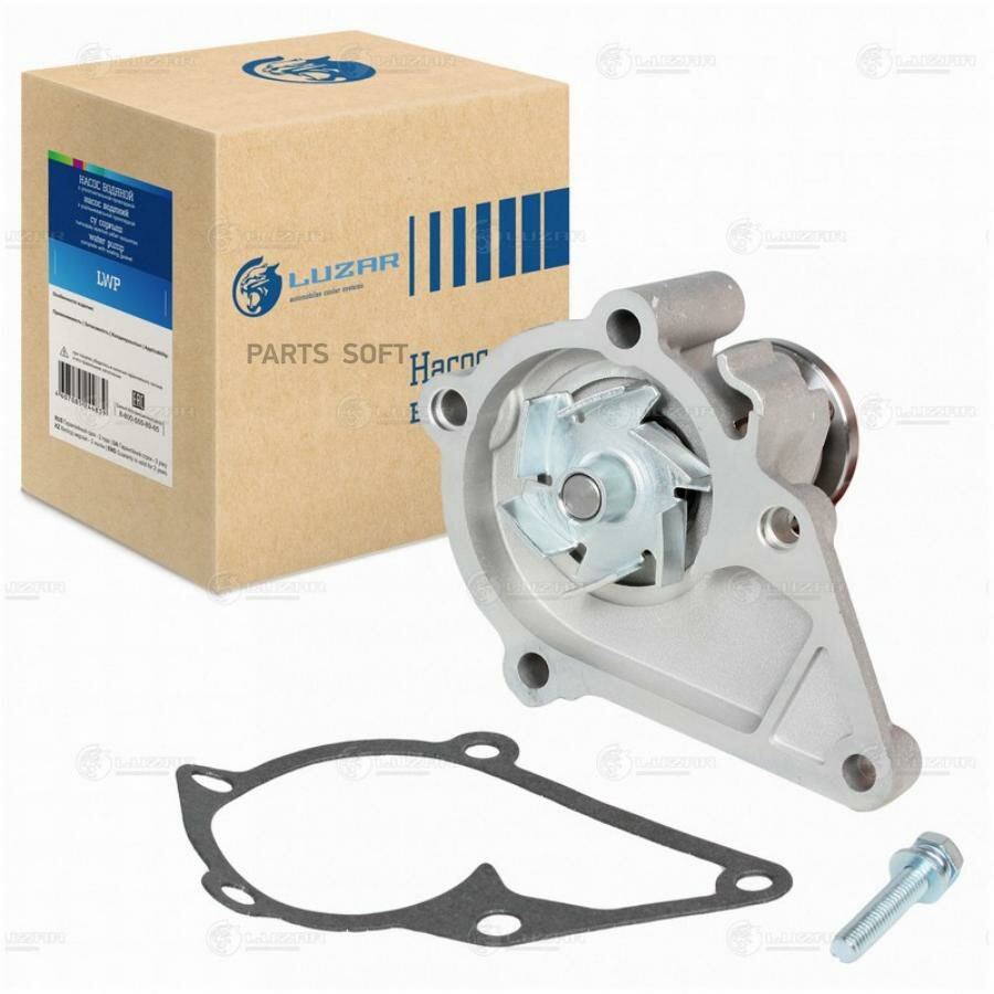 LUZAR LWP-08900 Насос водяной для а/м Hyundai Accent (99-)/Getz (02-)/Kia Rio (05-) DOHC (LWP 08900) ()