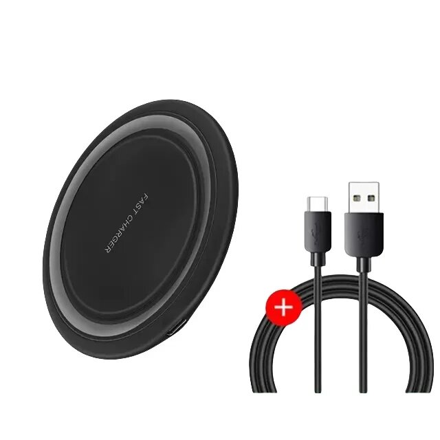 Беспроводная зарядка Fast Charger Black
