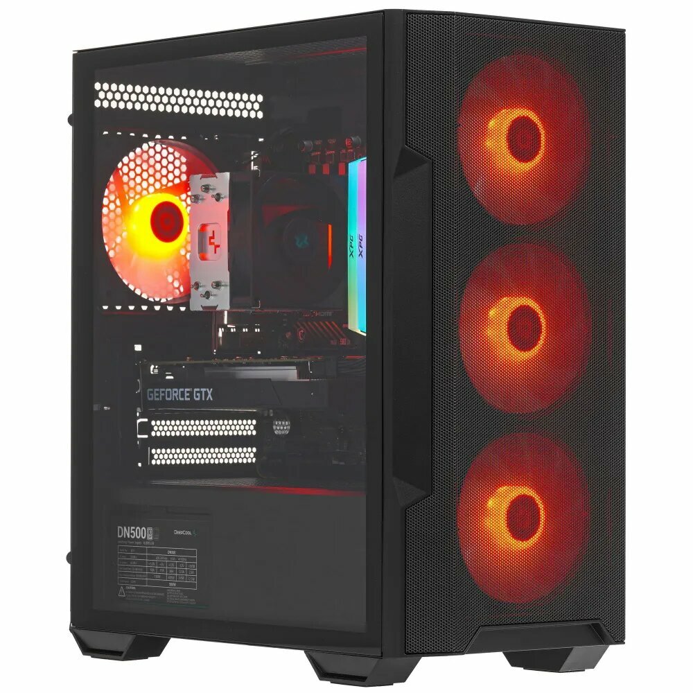 ПК ARDOR GAMING NEO M144 (Intel Core i3-12100F, 4 x 3.3 ГГц, 16 ГБ DDR4, GeForce GTX 1650, SSD 500 ГБ, без ОС)