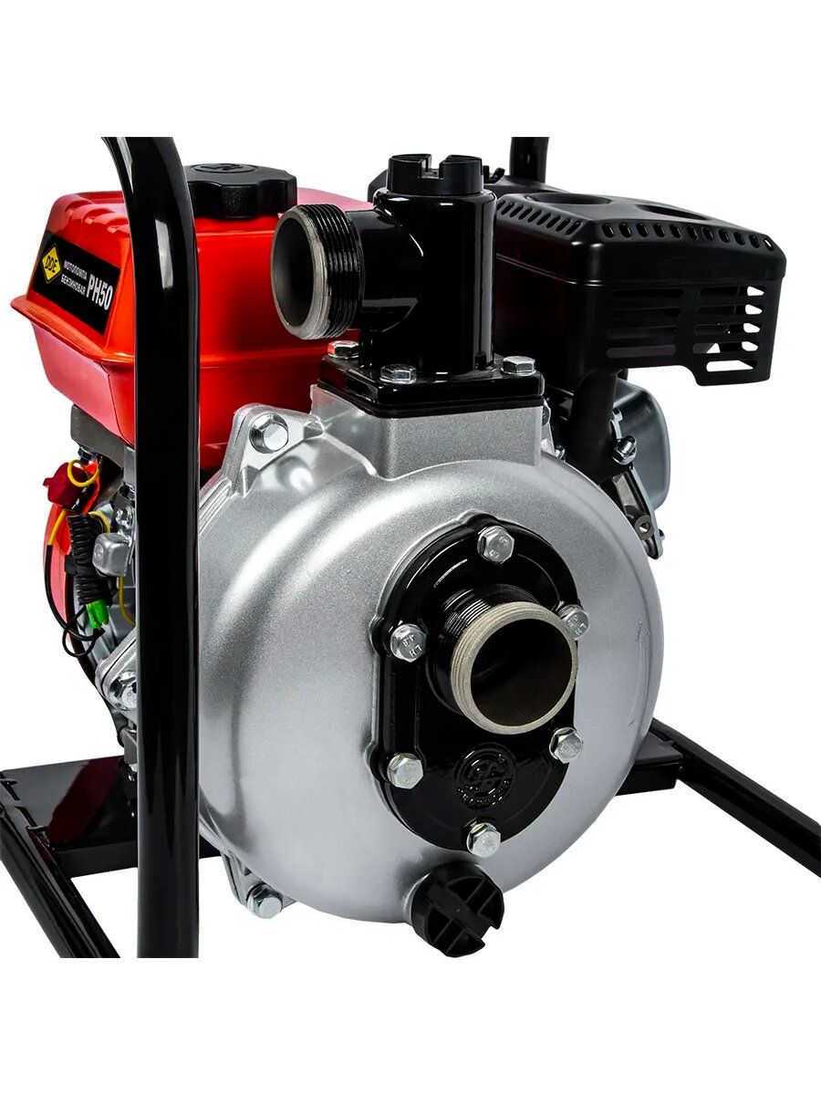 Мотопомпа бензиновая высоконапорная (вых 50 мм,6,5лc,52