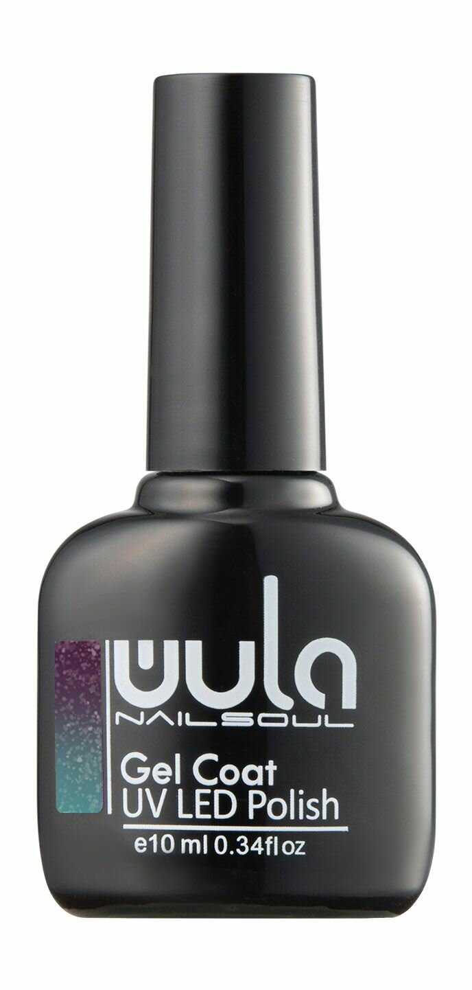 WULA NAILSOUL Гель лак для ногтей, 10 мл, 647 термо бирюзовый