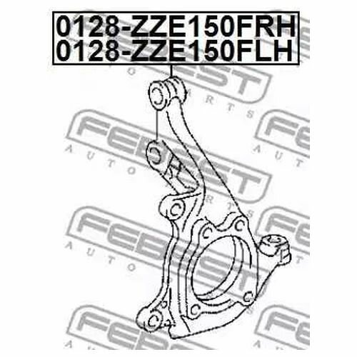 Кулак поворотный Febest 0128ZZE150FRH для Toyota Auris, Corolla, Corolla Rumion, Prius
